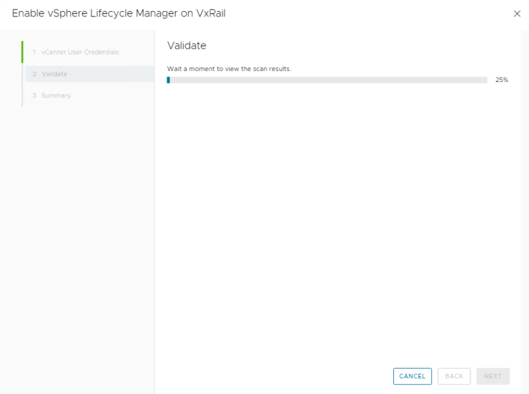Enable vLCM in VxRail Cluster – make IT work