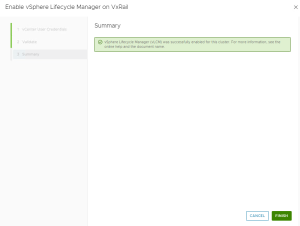 Enable vLCM in VxRail Cluster – make IT work